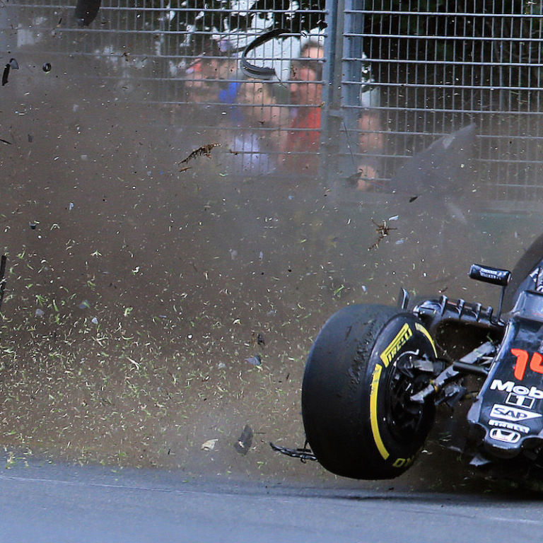 Fernando Alonso Experienced 46gs In His Huge Australian Gp Crash