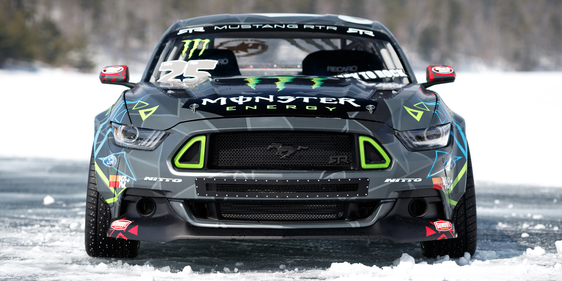 Check out Vaughn Gittin Jr's 2015 Mustang RTR drift car