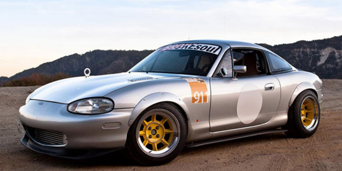 Matt Farah Drives a Widebody Mazda Miata