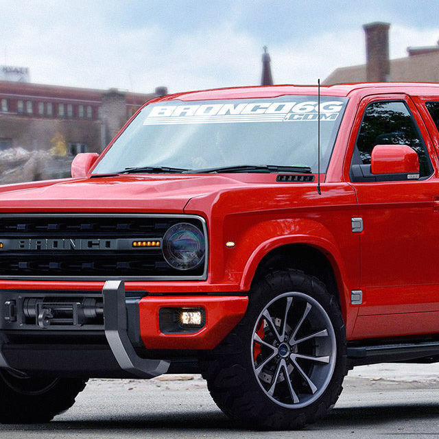 Custom Painted Ford Bronco