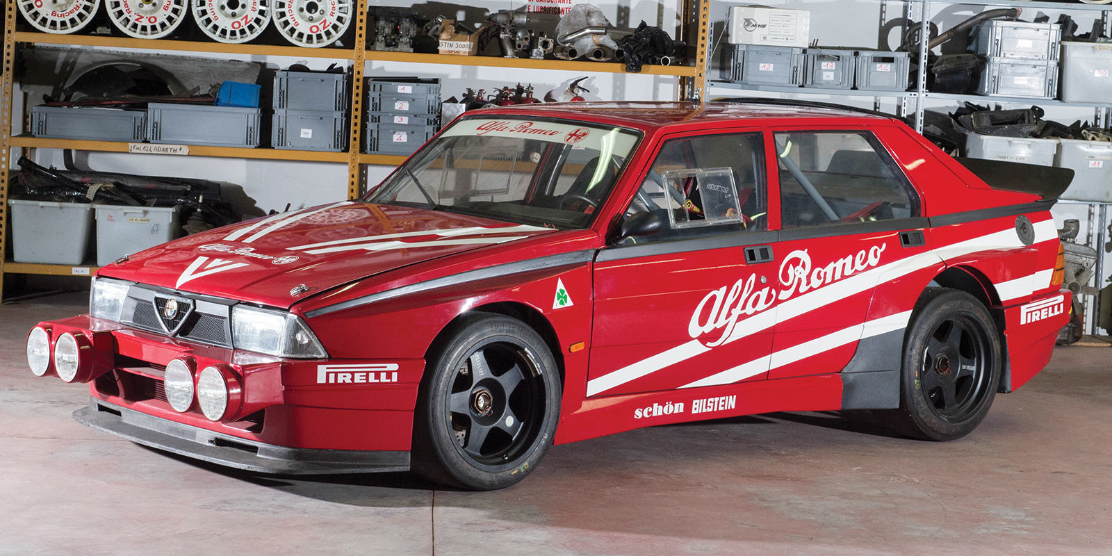 This Ultra-Cool Alfa Romeo 75 Race Car Is Yours for $130,000