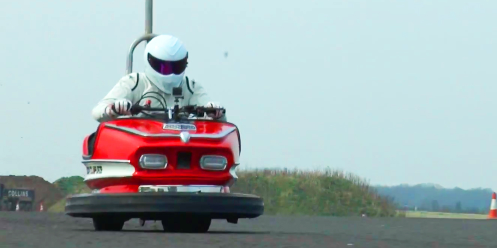 Guinness Record World's Fastest Bumper Car - Top Gear's The Stig Drives ...