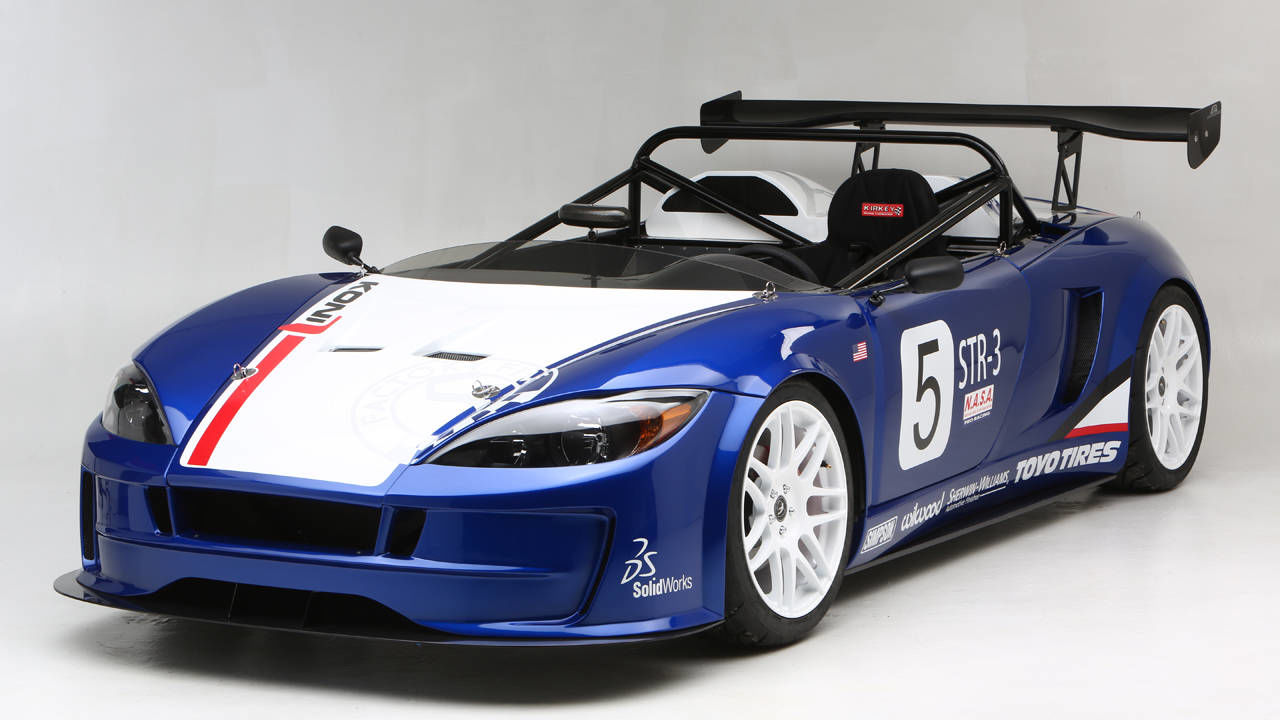 Factory Five Racing 818 Race Car First Drive - On Track Drive of the