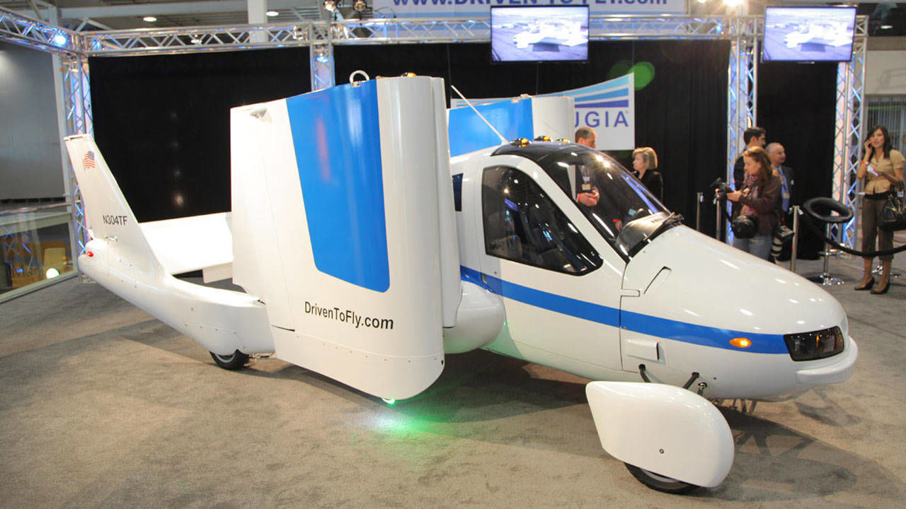 Terrafugia Transition Roadable Aircraft - Flying Car