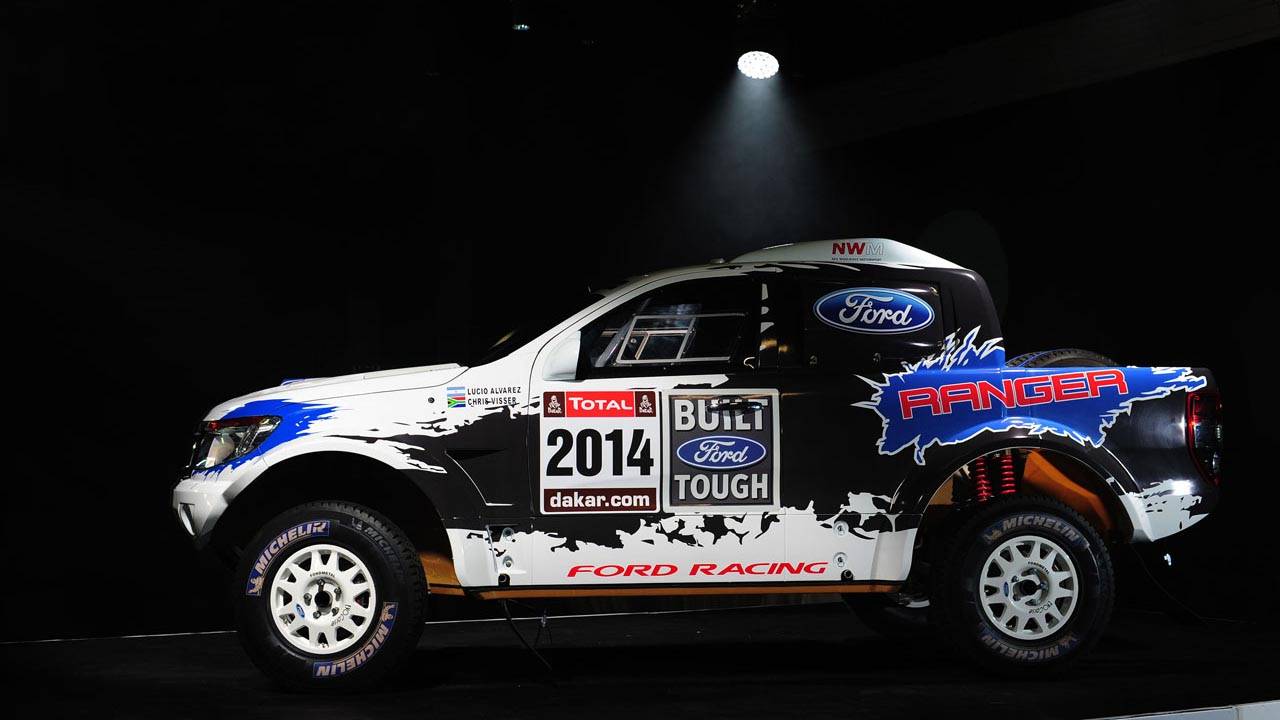 2014 Ford Ranger T6 Dakar Rally Truck Announced - Ford South Africa ...